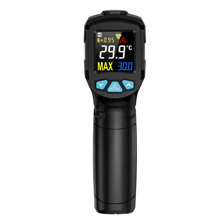 Digital Industrial Infrared Thermometer ETL FCC Industrial Thermometer ...