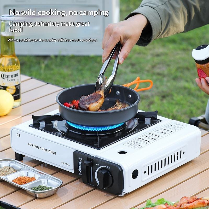 HOUMU Outdoor Portable Gas Stove with Cassette Fuel Butane Detachable ...