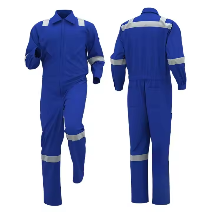 HBC Custom All Cotton Fire Retardant Jumpsuit Reflective Strip ...