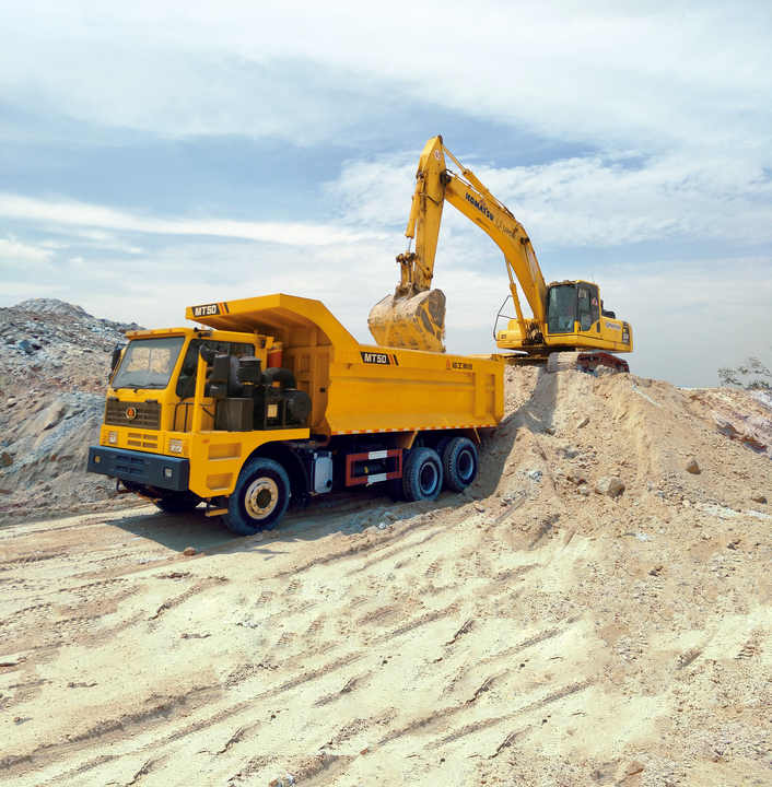 LGMG MT50 Heavy-Duty Wide Body 35Ton Capacity Mining Truck Industrial ...