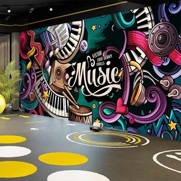 Graffiti Music Background