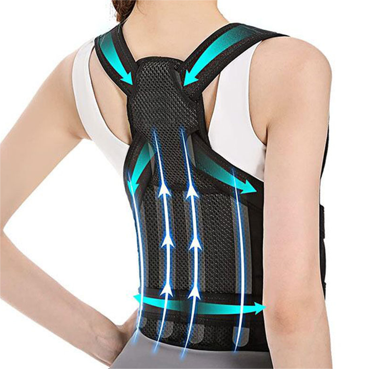 Women Adjustable Brace de posturas hunchback body sport neoprene vest ...