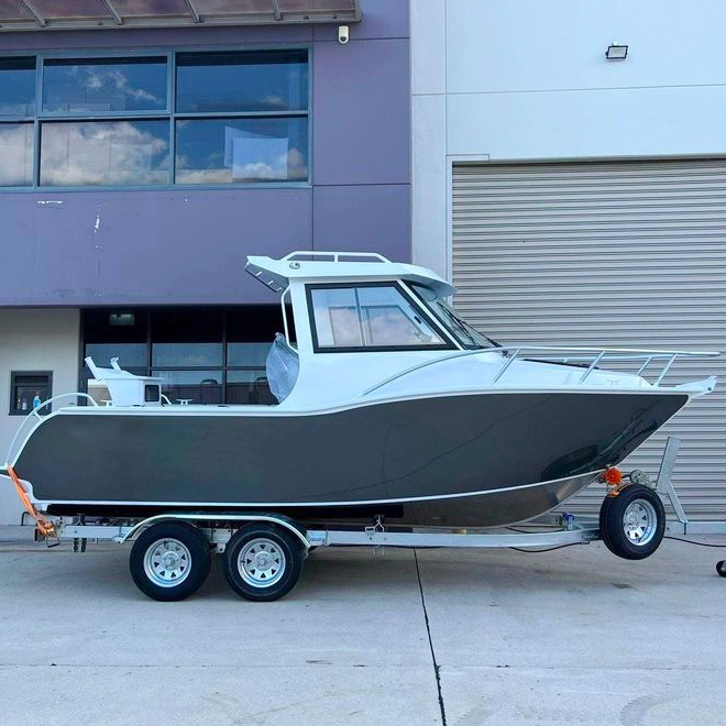 6m Aluminium Fishing Boats Offshore Aluminum Cabin Cruise Ship Tourist ...