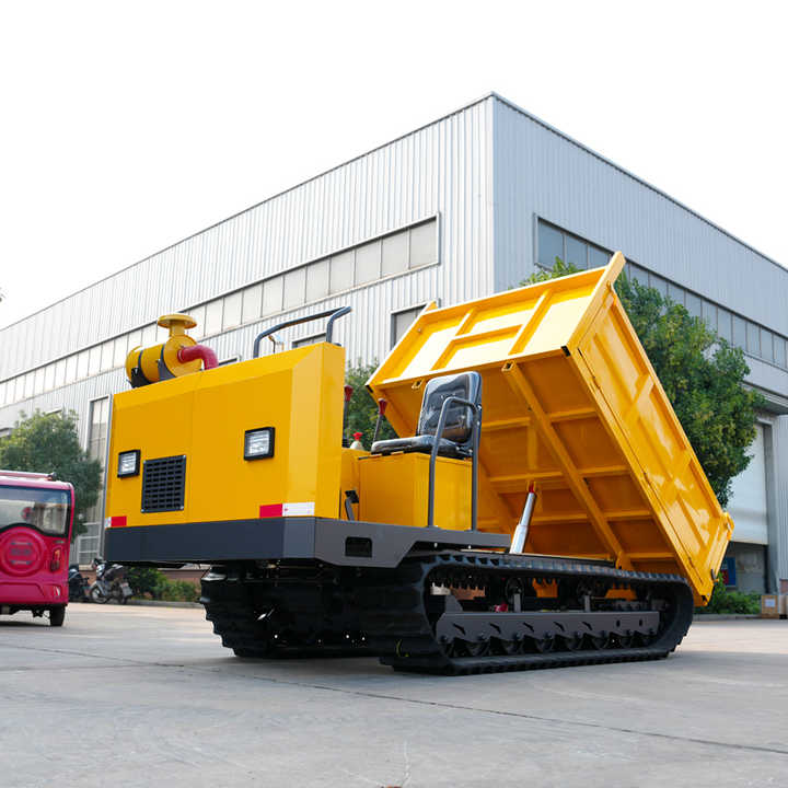 High Efficiency 5 Tons Mini Crawler Dumper Small Rubber Track Dumper ...