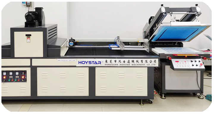 paper spot uv screen printing machine automatic transfer film ...
