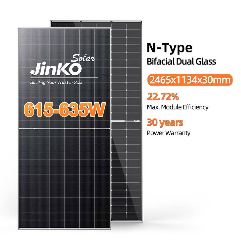 Jinko Double Glass Solar Panels - High Efficiency Options