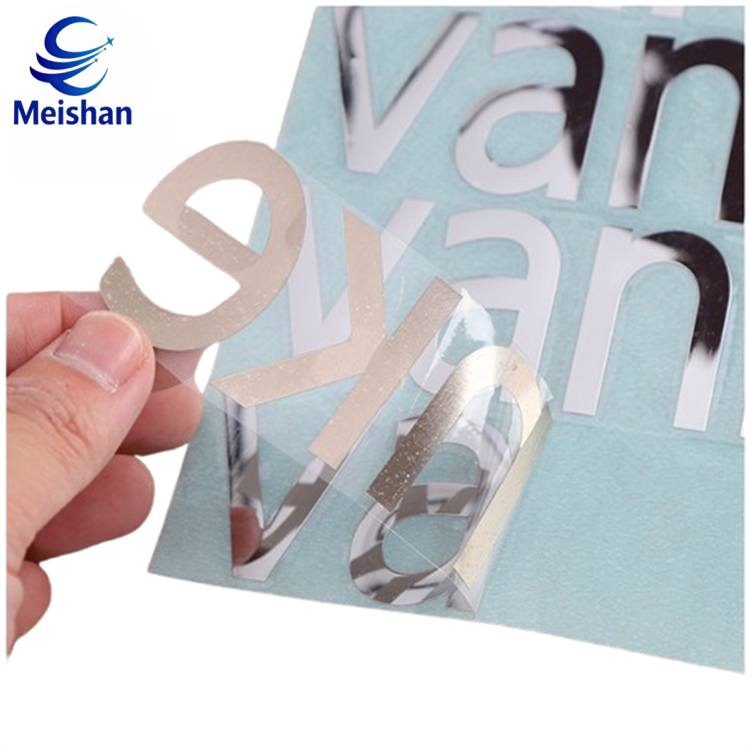 Deson 3D Metallic Logo Printing - Customized Electroform Nickel Stickers