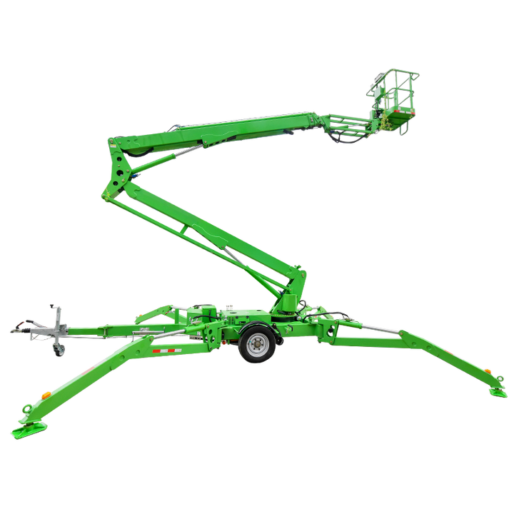 Trailer-mounted Boom Lift 12m to 24m Telescoping Crank Boom CE ...