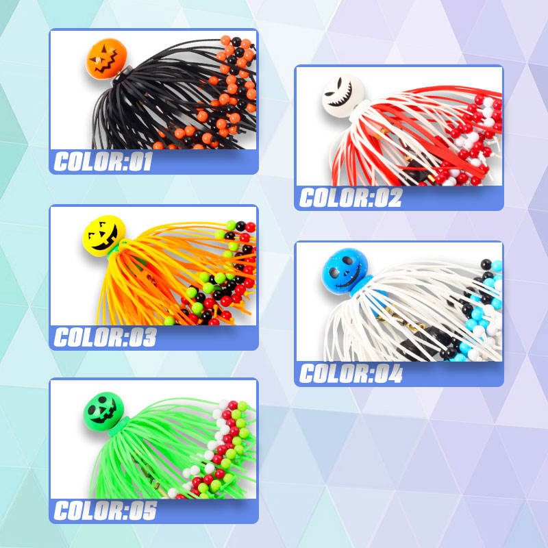 Heavy Metal Octopus Skirt Jig Lure 100g 140g 180g for Saltwater Jigging ...