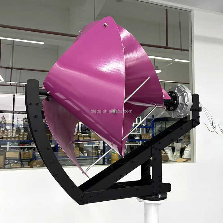 Small Vertical Wind Turbines Solar Power Generator System 1KW 12v Home ...