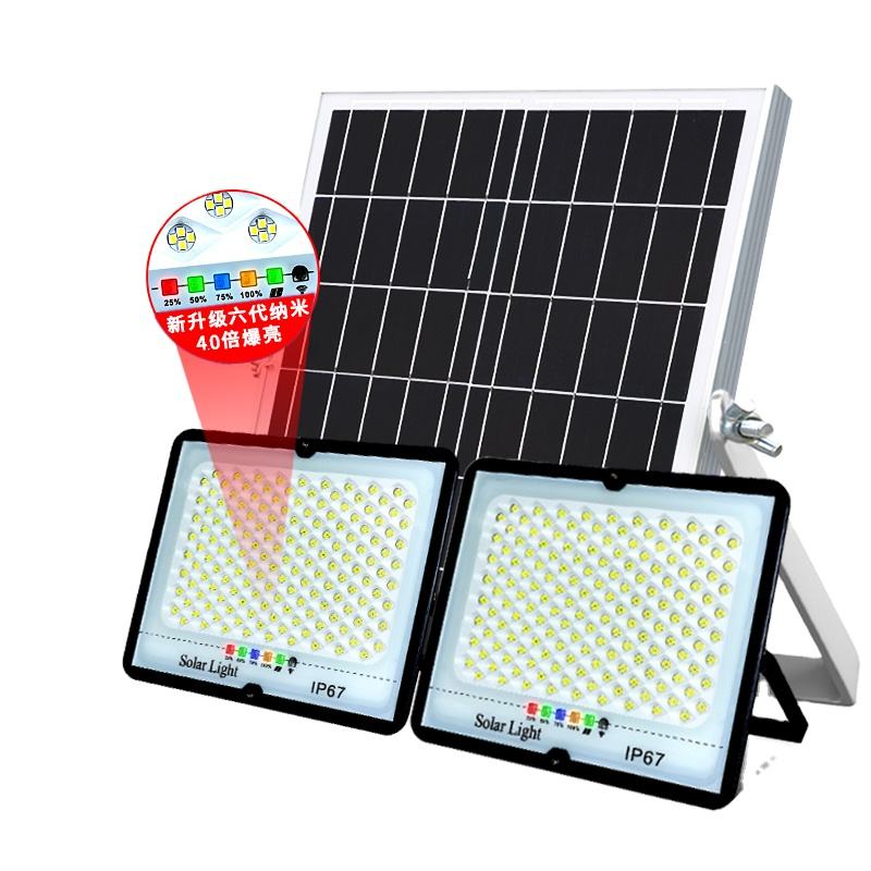 IP65 Waterproof Solar Powered Outdoor Lamp SMD Flood Lights for Garden ...