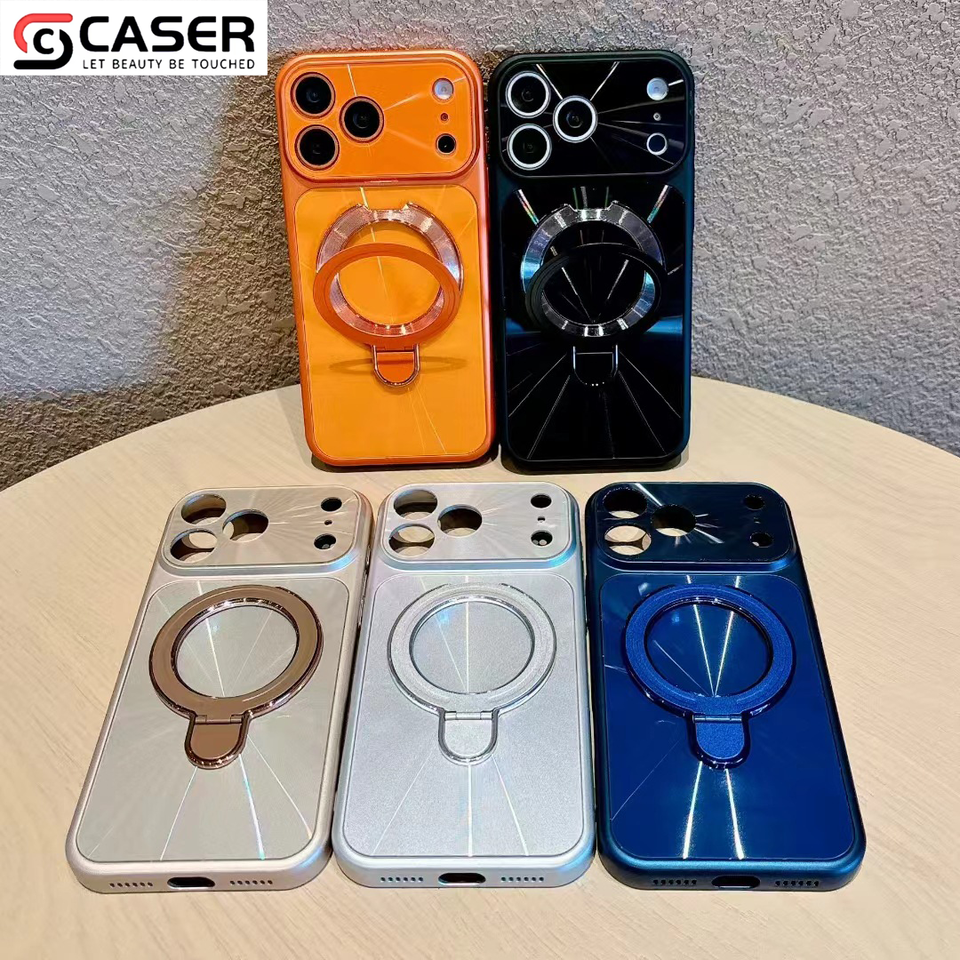 Deluxe Laser Aurora Aesthetic Pure Color Magnetic Stand Wireless ...
