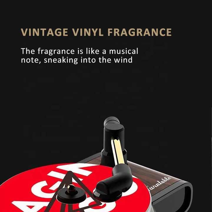 Car Record Player Perfume Diffusers - Turntable Air Fresheners