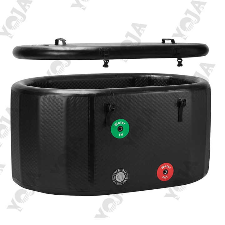 1 Pk Opblaasbare Pvc-Ijsbad Voor Fitness Herstel Plastic Koude ...