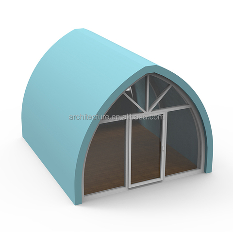 Insulated Graphene Eps Prefabricated Dome Residential House Fire ...