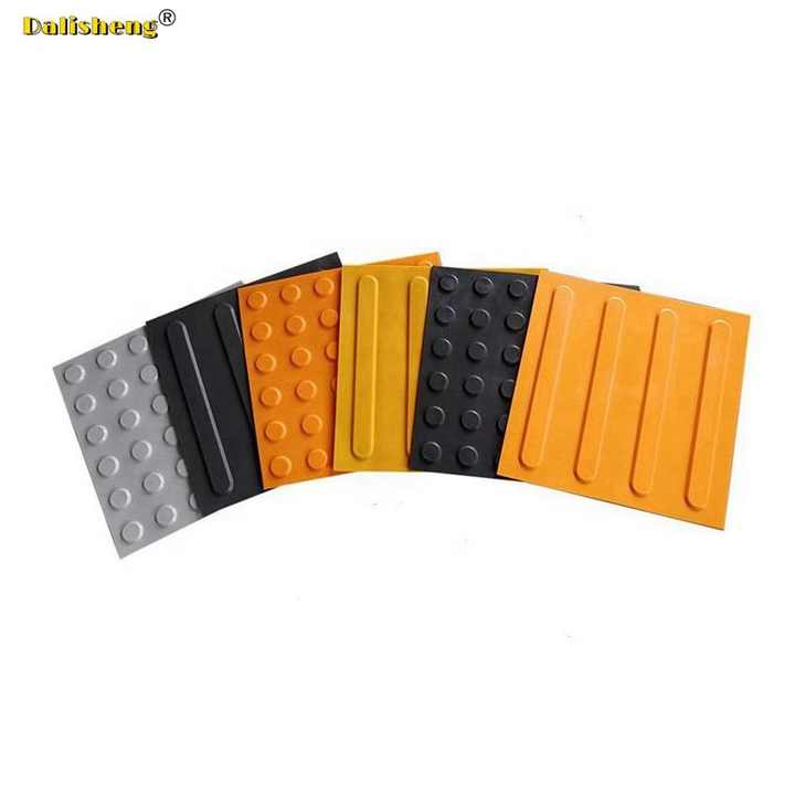 PVC TPU Plastic Rubber Tactile Indicator Paving Tiles