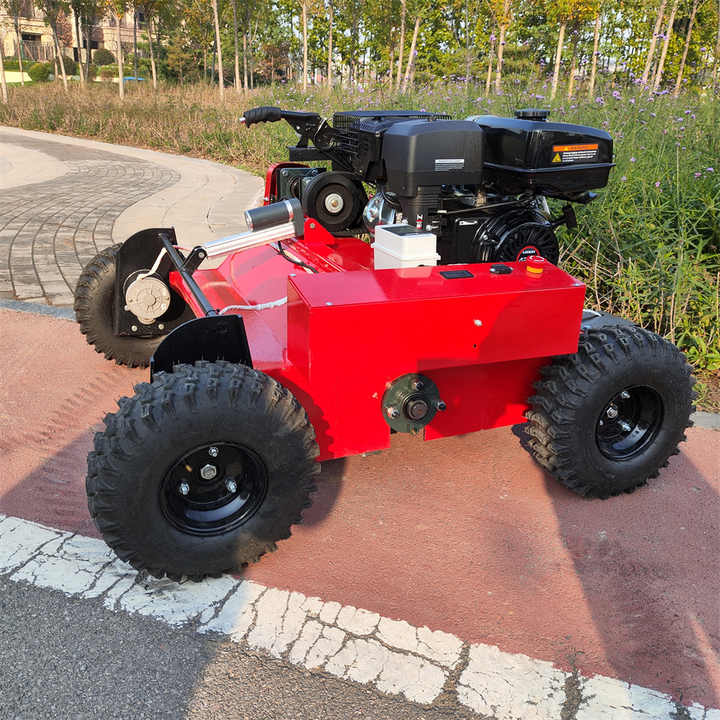 Fully Automatic Remote Control Intelligent Flail Orchard Grass Smart ...