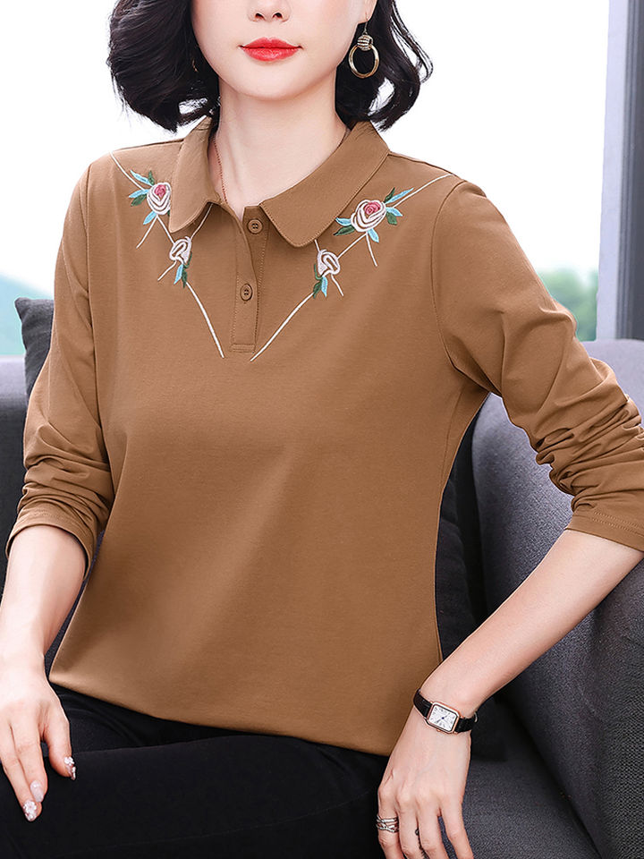 D111 AL3862-32.99-PDDBB-2025 Women's Fashion Casual Long Sleeve T ...