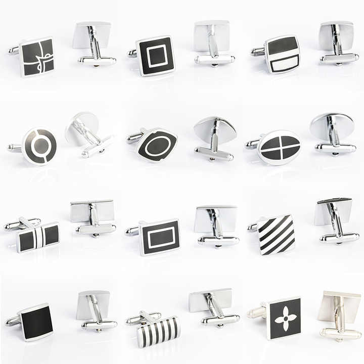 Factory Direct Custom Cufflinks for Men's Copper Enamel Suit ...