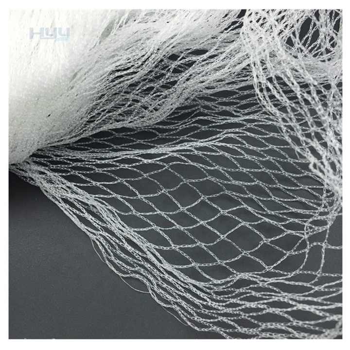 White 100% HDPE Knitted Bird Garden Protection Net Agriculture Hunt ...