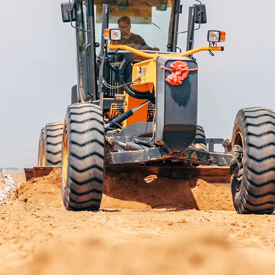 Motor Grader GR100 with Ripper and Blade - Durable & Efficient