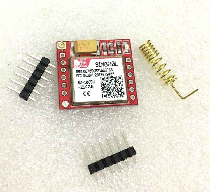 SIM800L GPRS GSM Module MicroSIM Card Core Wireless Board Quad-band TTL ...
