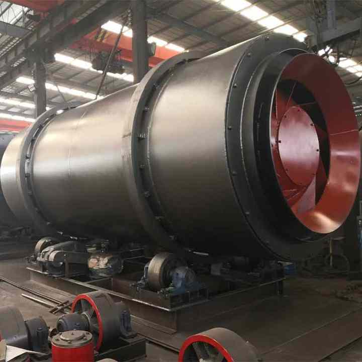 Electric Three Passage Rotary Drum Dryer for Waste Sludge River Sand ...