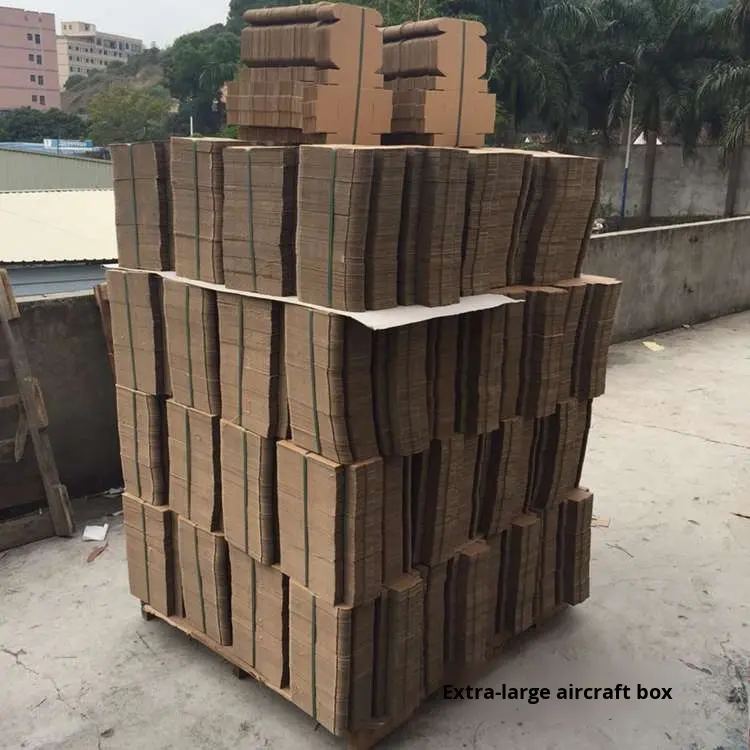 Wholesale Factory Three Layer Foldable Corrugated Square Gift Packaging ...