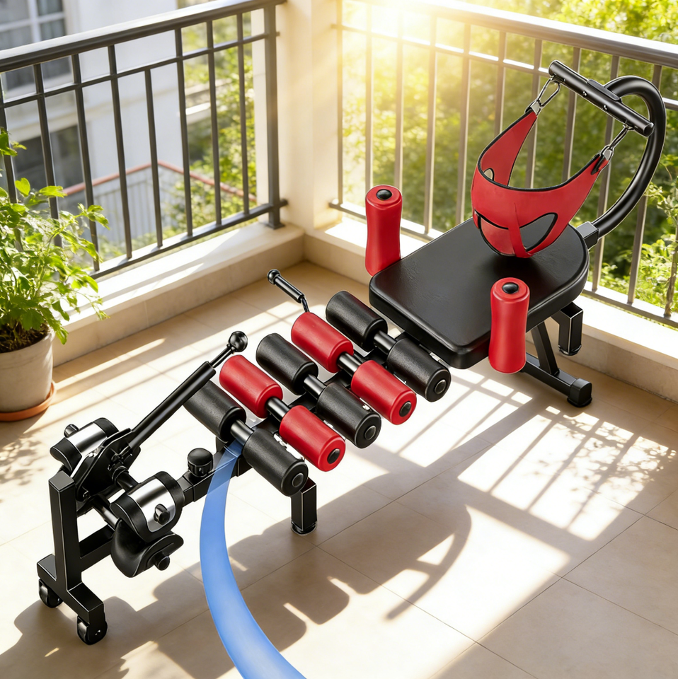 Lumbar Spine Stretching and Traction Device, Home-use Height-increasing ...