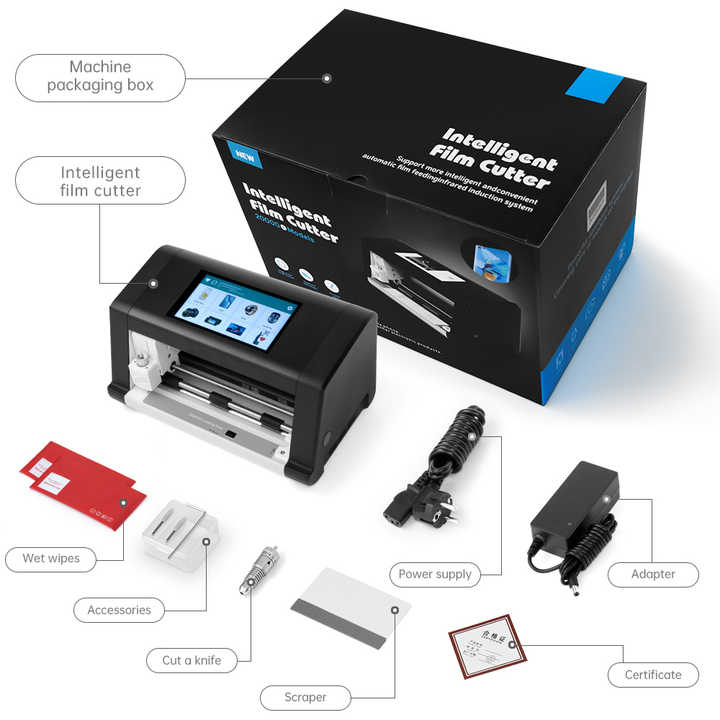 Unlimited Custom Maquina Hidrogel Mini Screen Protector Tpu Hydrogel ...