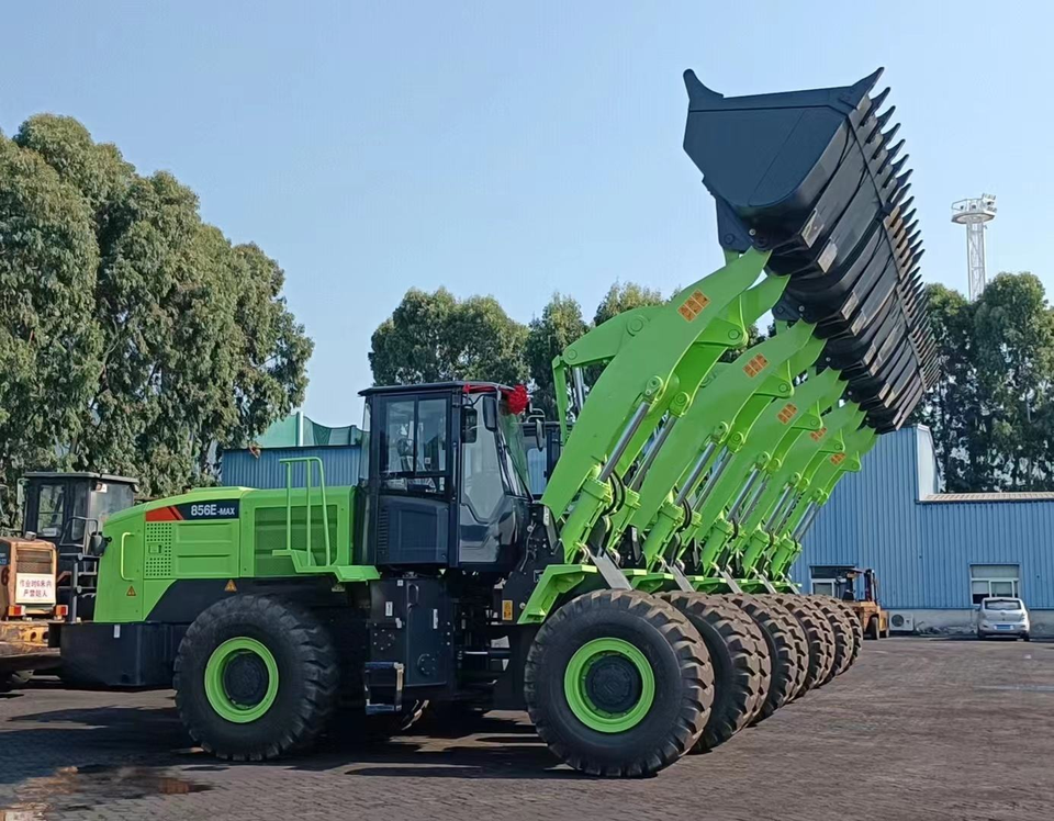 4m³ Electric Front Loaders Wheel Loaders with Charging Piles CLG865HE ...