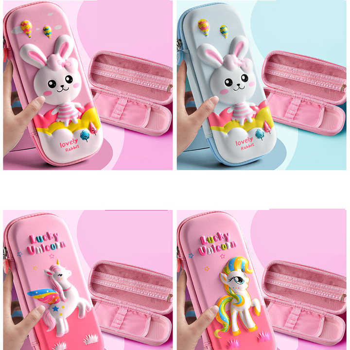 Beyond Large Capacity 3D Eva Rocket Kawaii Pencil Case