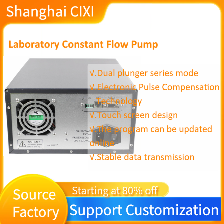Small Flow Laboratory Water Feed Constant Flow Pump High-pressure ...