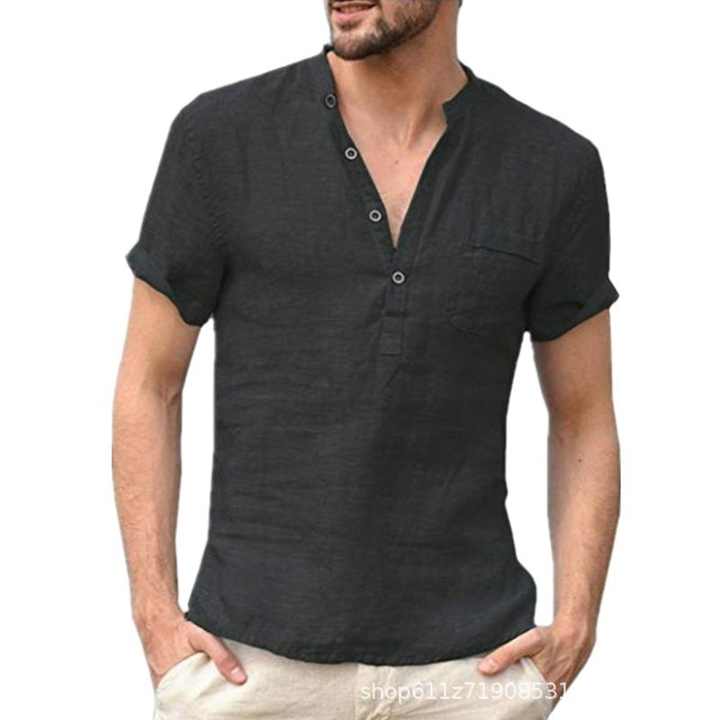 Shop Our Men's Cotton Linen Shirts - Casual & Comfortable