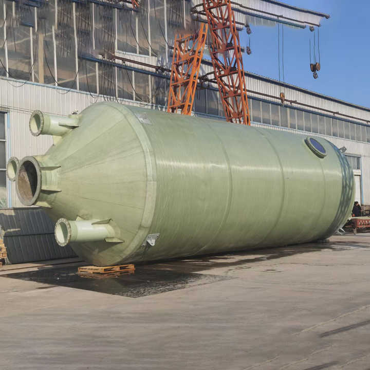 Industrial Frp Purification Tower Gas Scrubber Adsorption Column Wet ...