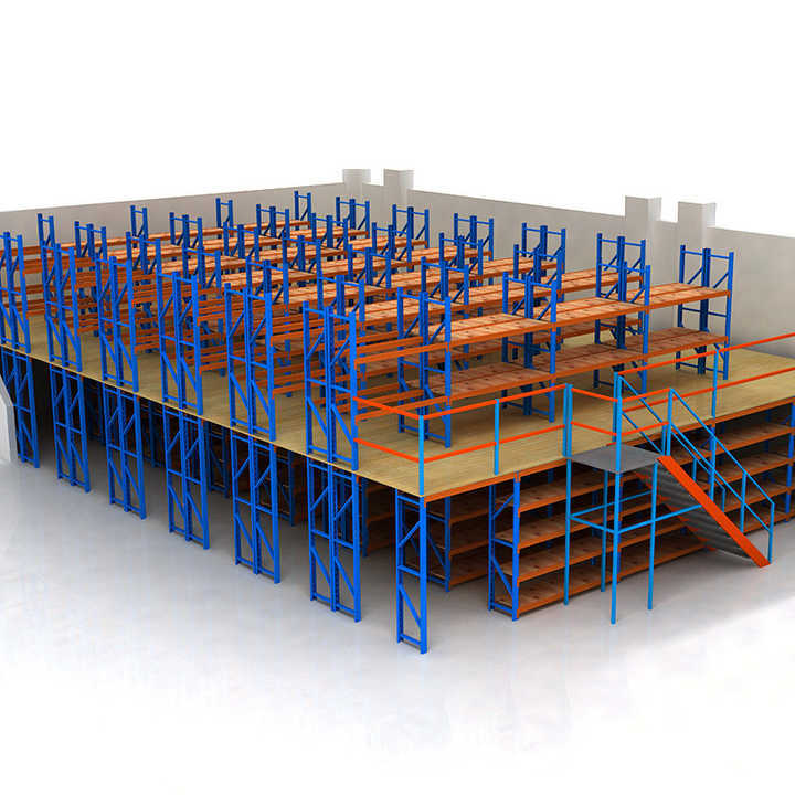 Heavy-Duty Modular Steel Racking System Vertical Design that Saves 30% ...