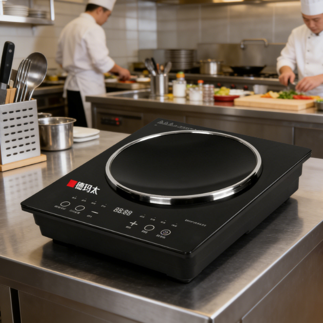 Long Service Life Stable Power Performance High Power Induction Cooker ...