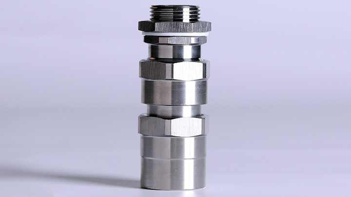 Explosive Proof Double Compression Armoured Cable Gland Stainless Steel ...