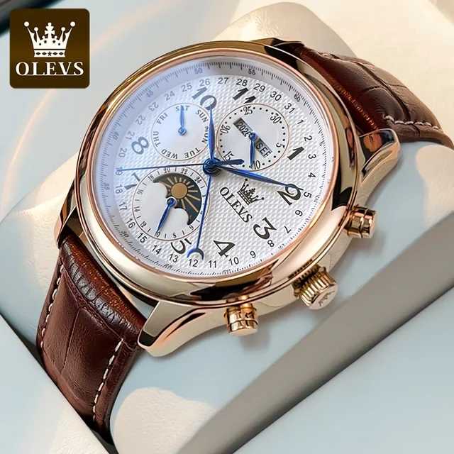 Olevs 6667 Luxury Waterproof Automatic Men's Watch
