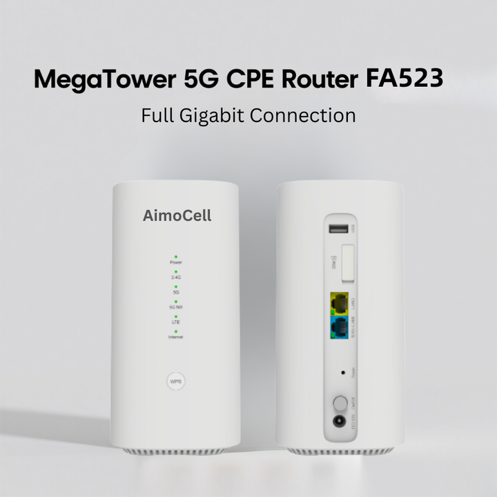 AimoCell 5G Chip Suitable Industrial Router 4G or 5G Modem with SIM 802 ...