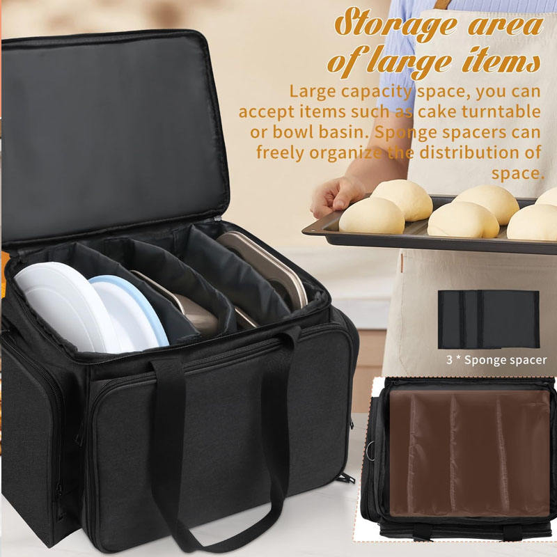 Baking Supplies Carrier Cake Cooking Decorating Kit Organizer Kitchen ...