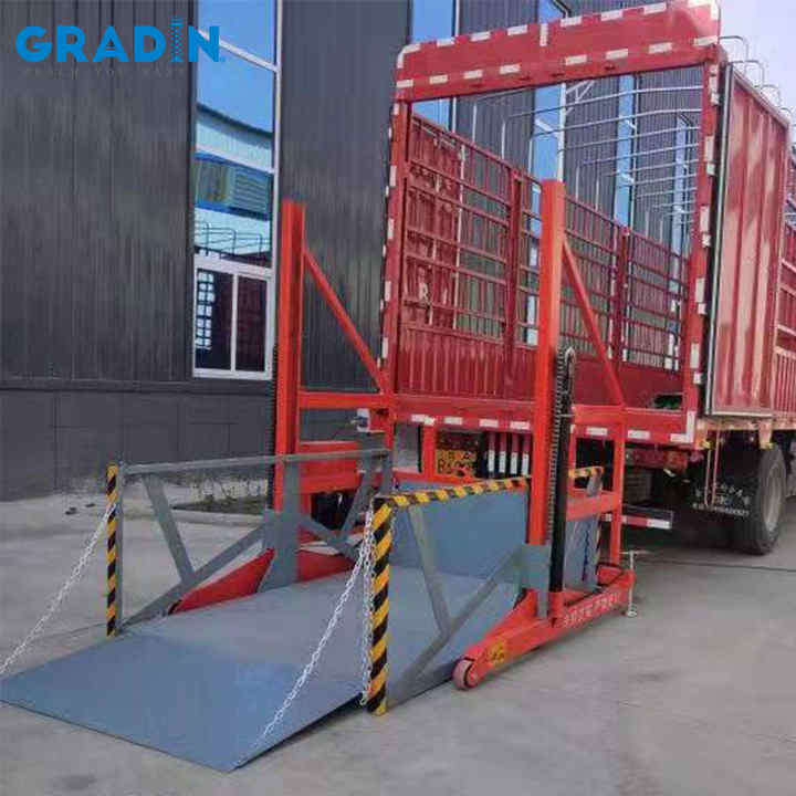 2 ton hydraulic mobile loading platform cargo lift dock ramp| Alibaba.com