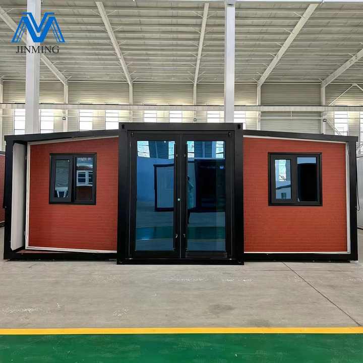 Dual-Wing Expandable Exhibition Container | Retractable Glass Walls for ...