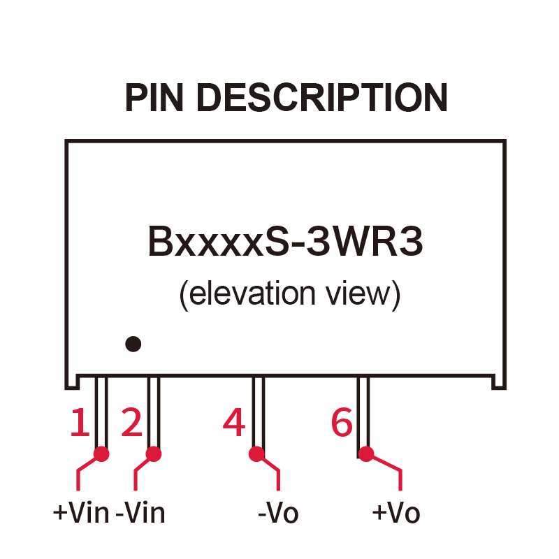 Original Hi-Link B1212S-3WR3 B1205S-3WR3 3W Isolated DC-DC Power Module ...