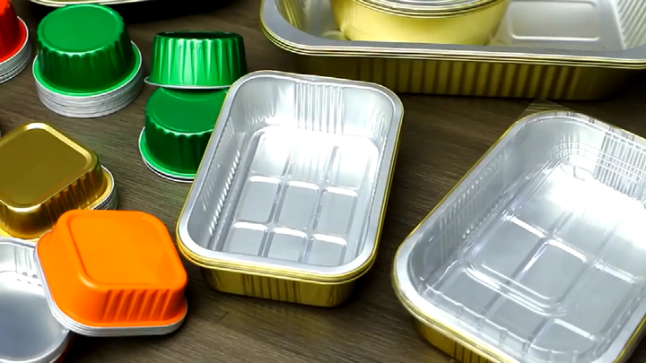 Eco-Friendly Custom Gold Tins and Aluminum Foil Pans with Lids ...