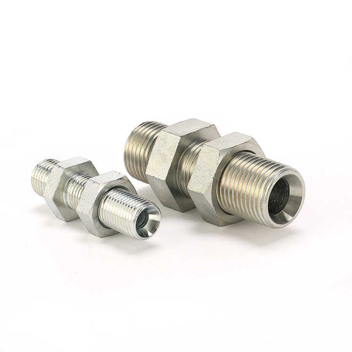 Large Stocks Male Bsp Threaded Hydraulic Straight Carbon Steel ...