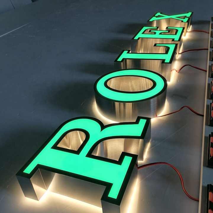 LED Back Lit Letter Signs - Customizable Illuminated Signs