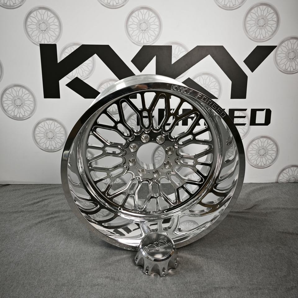 H Concave Forged Wheel 20-30In Polish Chrome Milled 24/26In in Stock ...