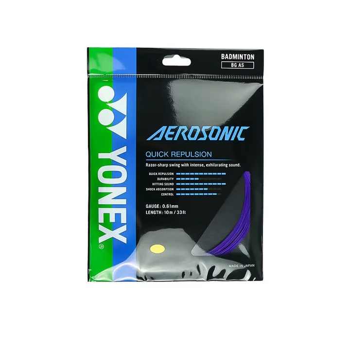 Yonex BGAS Aerosonic 10M - Premium Badminton String