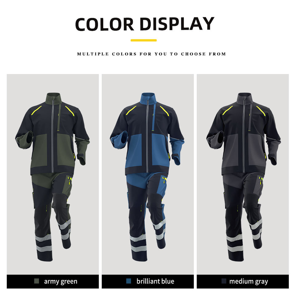 High Quality Mining Rip-Stop Workwear Safety Reflective Strips ...